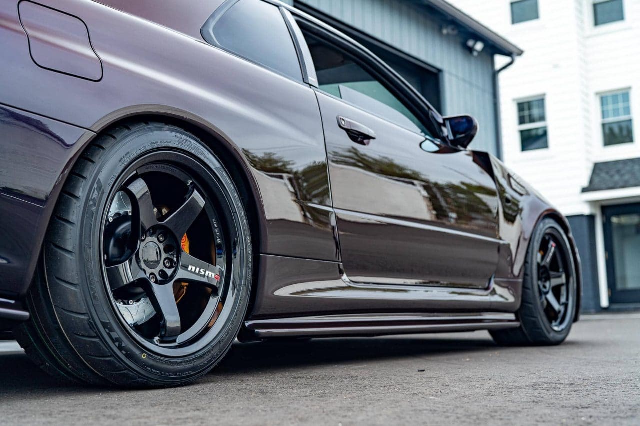 Midnight Purple Nissan R34 GTR Custom PPF Installation | Darien Detail