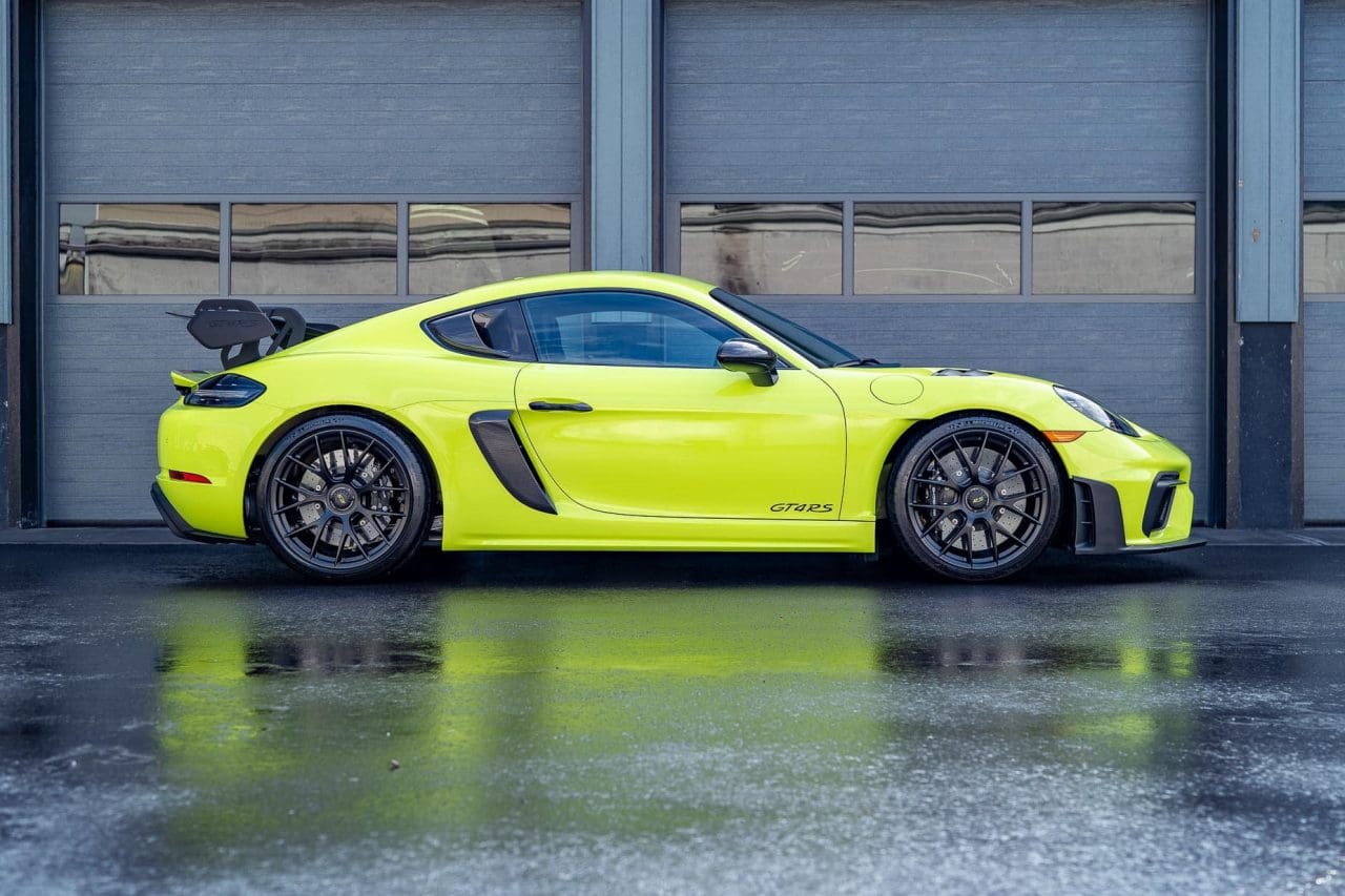 Acid Green Porsche GT4 RS XPEL Paint Protection Film & Coating | Darien ...