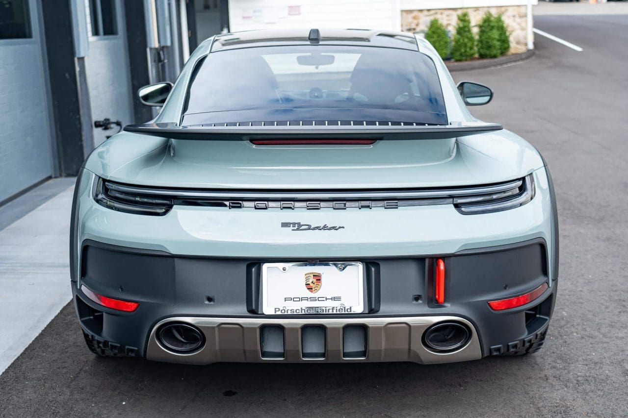 2023 Porsche 911 Dakar Shade Green PPF & Ceramic Coating | Darien Detail